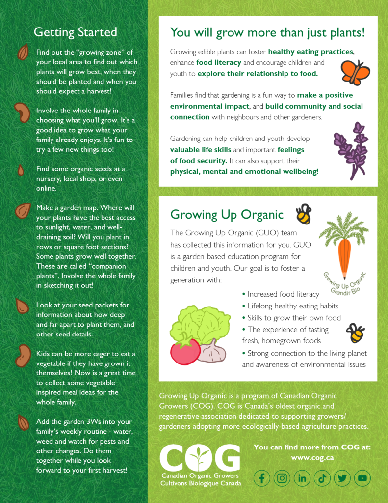 Organic At Home - Canadian Organic Growers